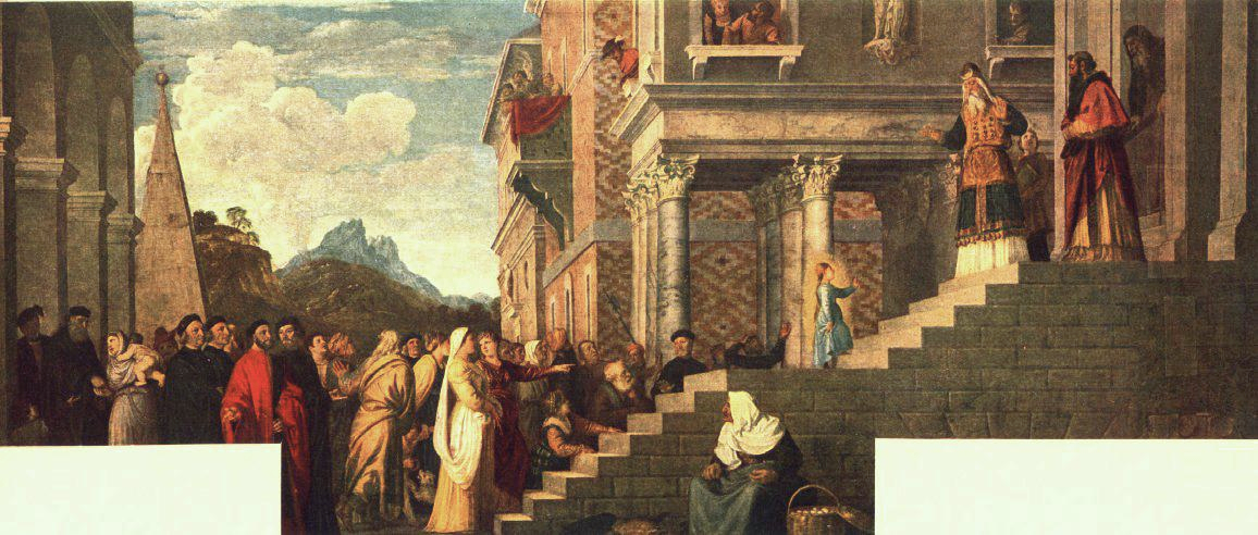 Titian's Presentation of the Virgin in the Temple (1534-38) | EPPH ...