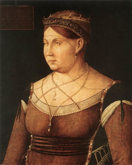 Bellini's Portrait of Caterina Cornaro, Queen of Cyprus (c.1500) | EPPH ...